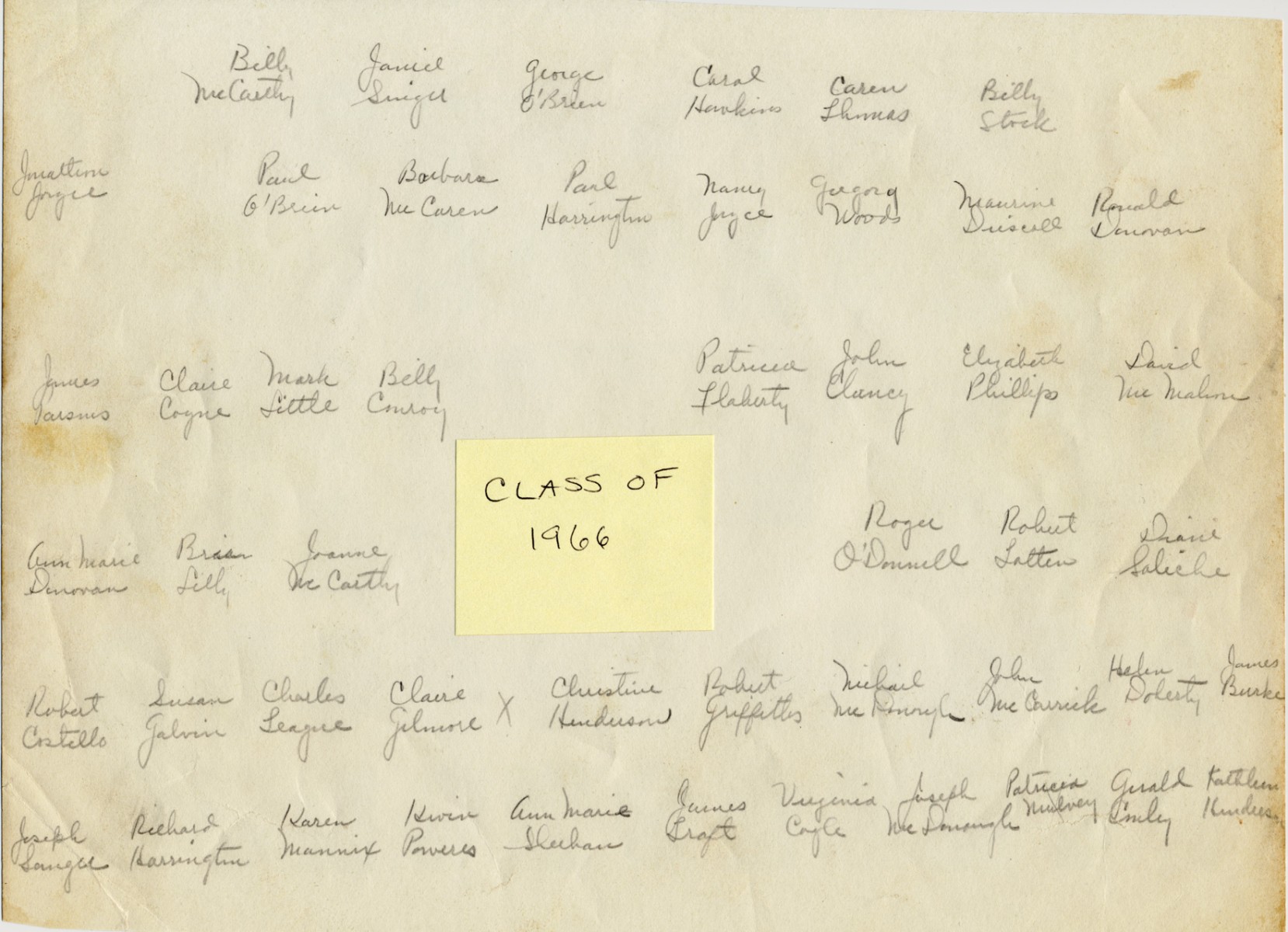 1960s Alumni Gallery - Friends of Saint Brendan